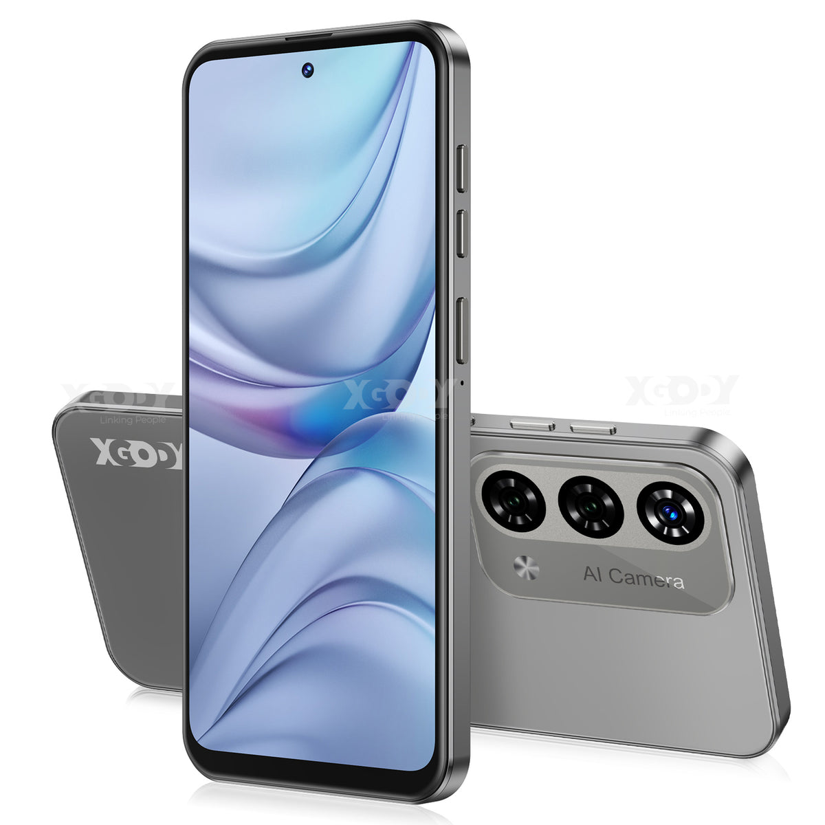 XGODY Mate60 6.79" Large Screen 4G LTE Smartphone, Supports Sace Unloc