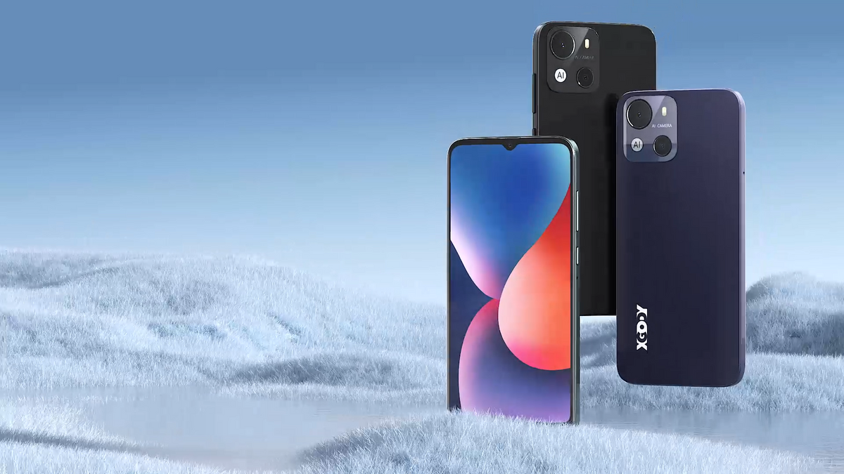 XGODY 6.3" Android Phone with Quad-Core Android 10, Dual 4G LTE - X18