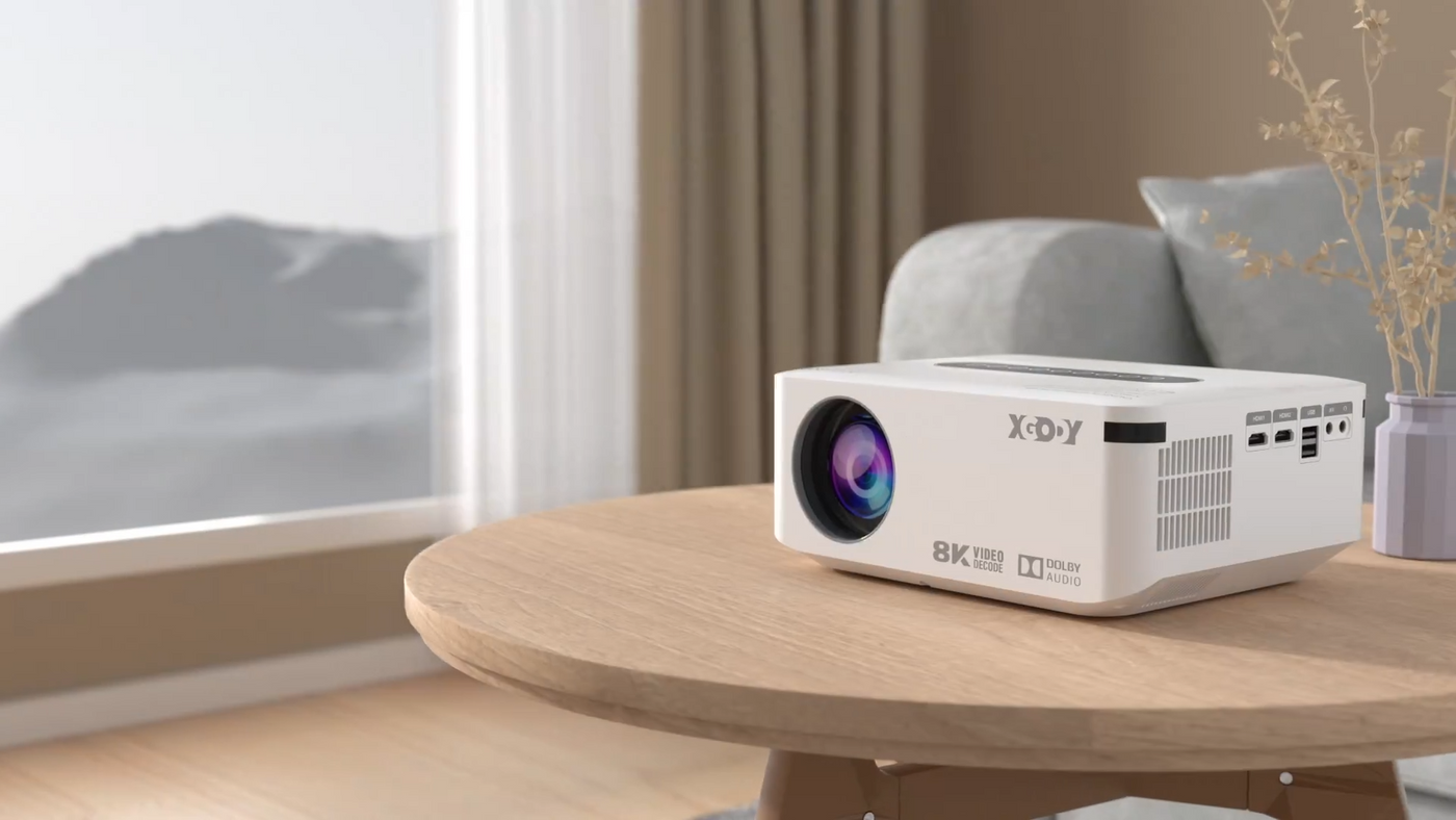 XGODY X1 Native 1080P Projector 4K With Android 9.0 TV & Dolby Sound ...