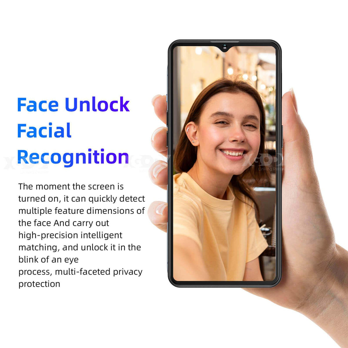 XGODY 13 Pro 6.6" Android 4G LTE Phone With Dual Sim Phones Unlocked A