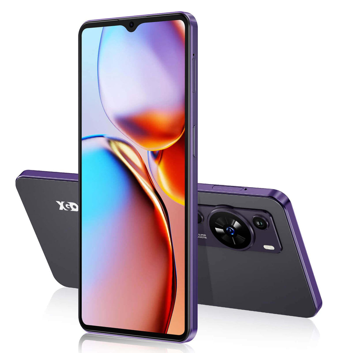 XGODY Mate 50 6.5" Android 4G LTE Cell Phone With Dual SIM Phones Unlo