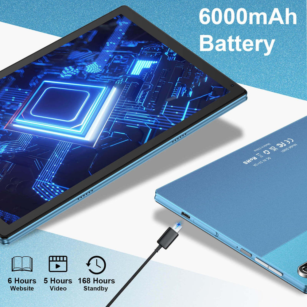 Top 10.4 Inch Android Tablet With Case, Keyboard Included, 64GB Tablets ...