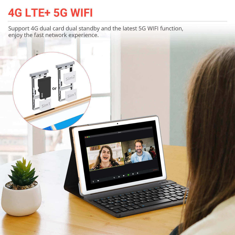 XGODY P60 PRO Tablet PC 10.1 Inch 4G Cellular Tablet PC with Bluetooth