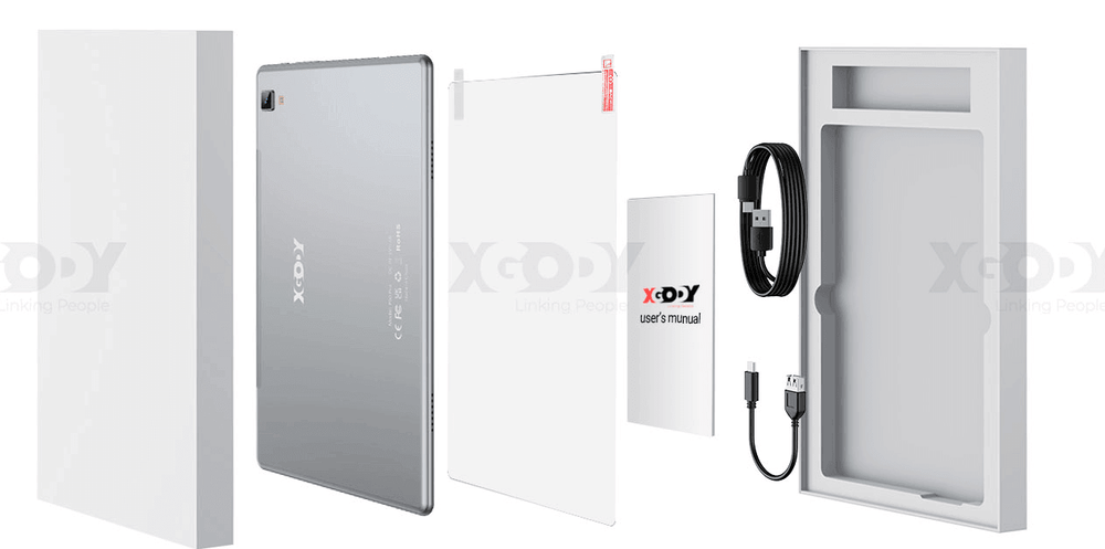 XGODY P60 PRO Tablet PC 10.1 Inch 4G Cellular Tablet PC with Bluetooth