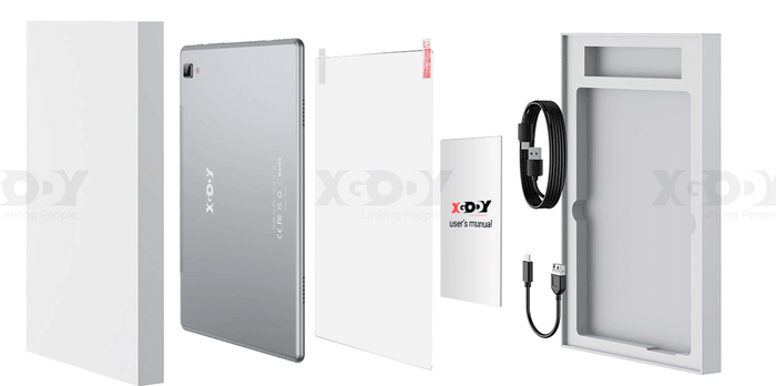 XGODY P60 PRO Tablet PC 10.1 Inch 4G Cellular Tablet PC with Bluetooth